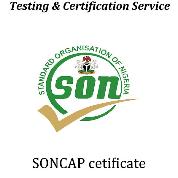 Nigeria Certified SONCAP Certificate Standards Organisation Of Nigeria Conformity Assessment