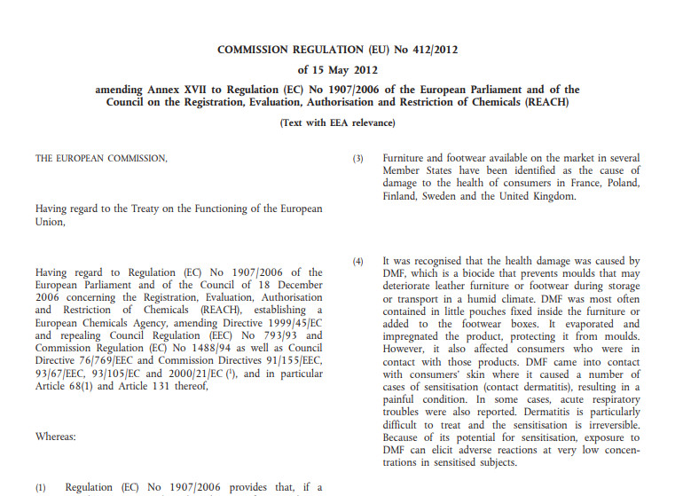 ISO/TS 16186，Regulation (EU) No 412/2012 amending Entry 61 of Annex ...